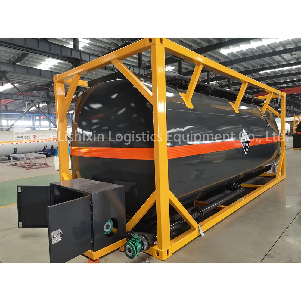 20ft ISO Tank Container with PE Lining for Sodium Hydroxide