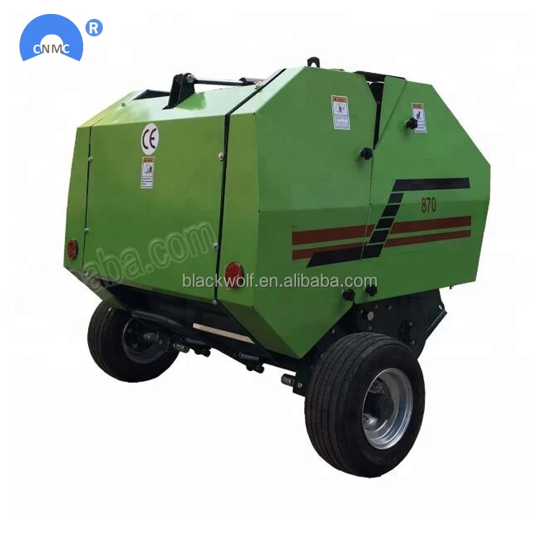 Tractor Mounted PTO Mini Round Hay Baler - Hightop Brand