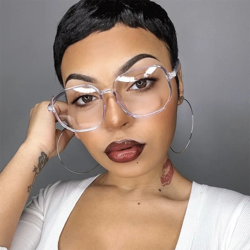 Transparent Eyewear Men Gafas Fashion Clear Glasses Frame Square ...