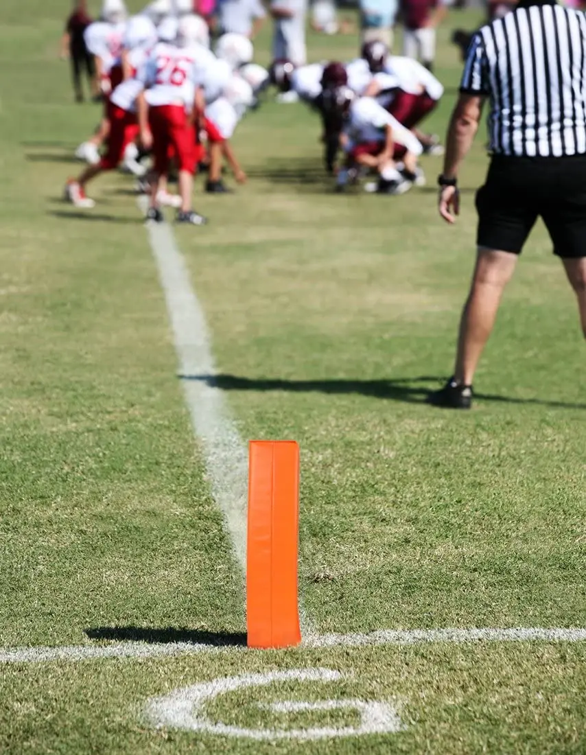 ZONWINXIN Football Endzone Field Marker Weighted Foam Football Pylon ...