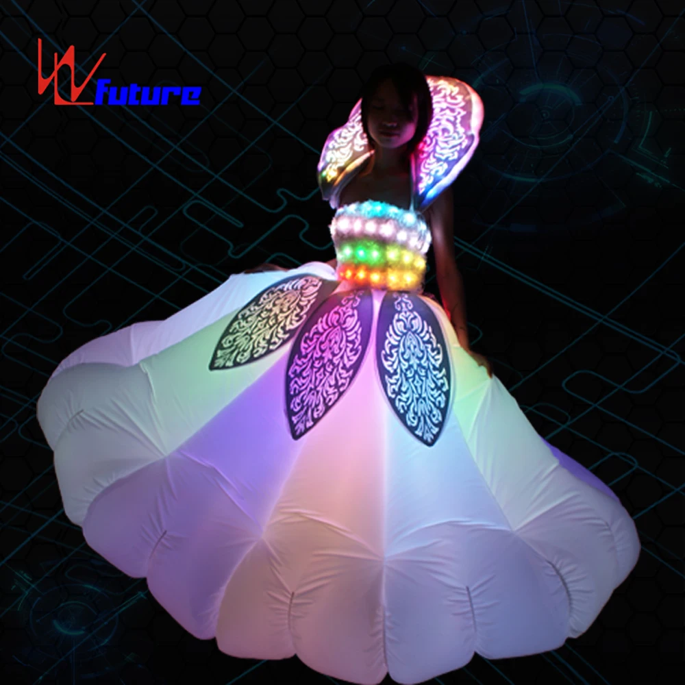 Custom LED Inflatable Dress for Party - LED Princess Dress