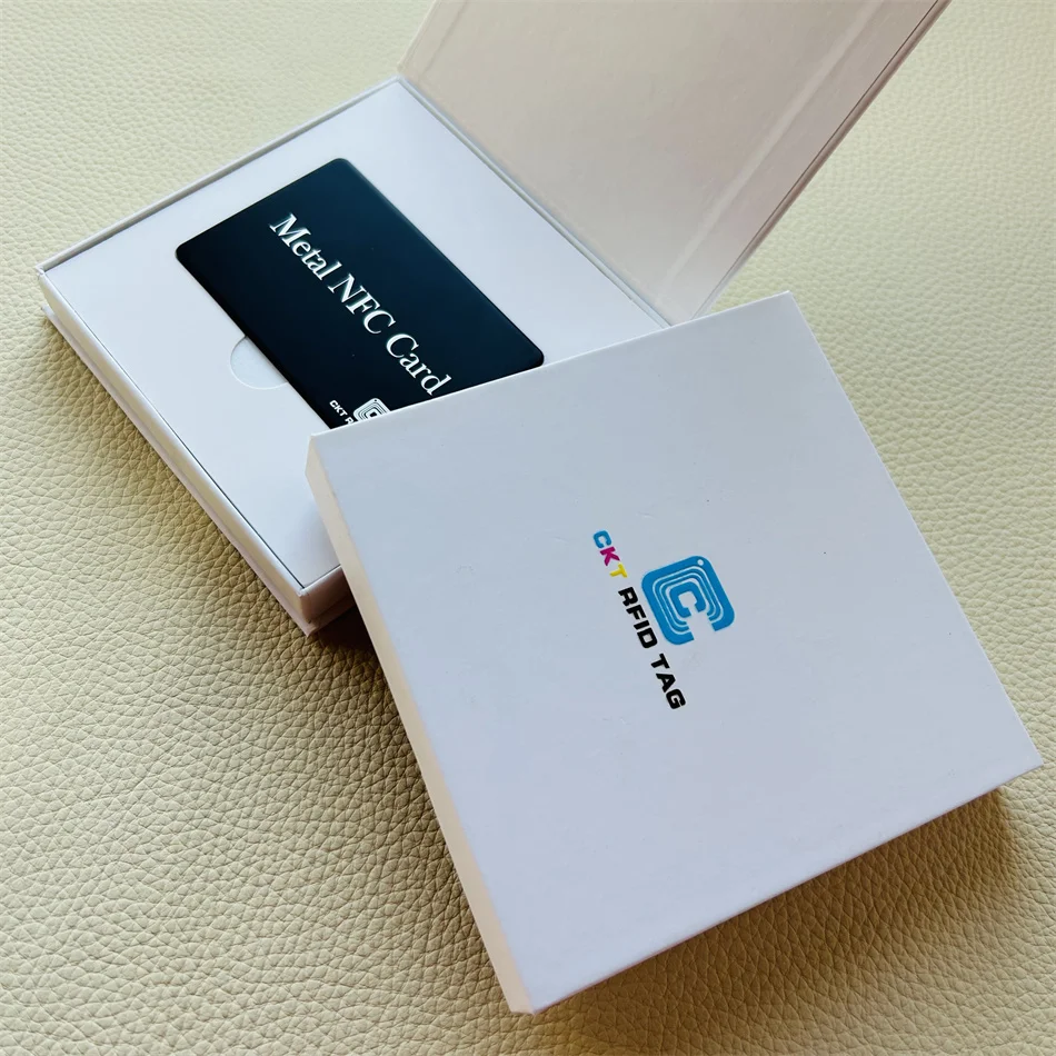 Custom Logo Credit Bank Card Packaging Box - NFC Gift Box