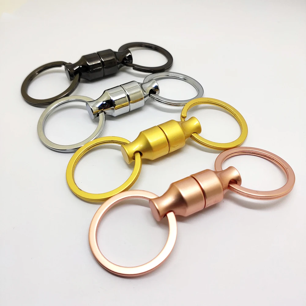 Wholesale Cheap Customisable Promotional Key Holder Chain Quick Release ...