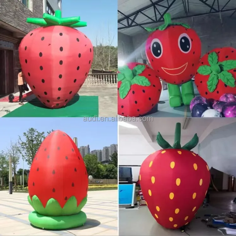 Giant Inflatable Pineapple/mango/watermelon Fruit Balloon With Custom Logo Pvc Inflatable Custom ...