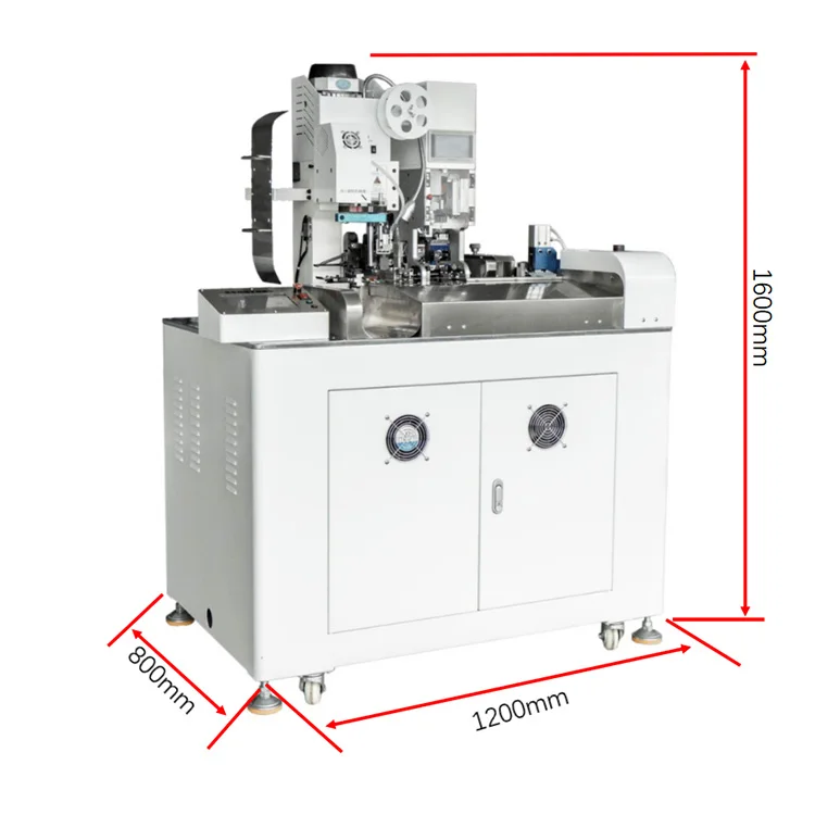 Full Automatic Electrical Connector Wire Cable Cutting Striping ...