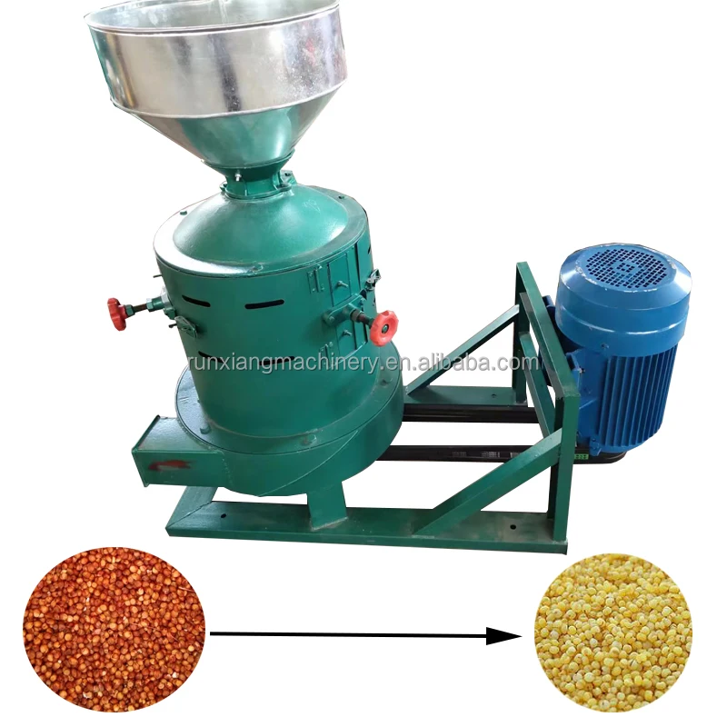 The Best Automatic Rice Corn Peeler Machine Rice Wheat Mille Barley ...