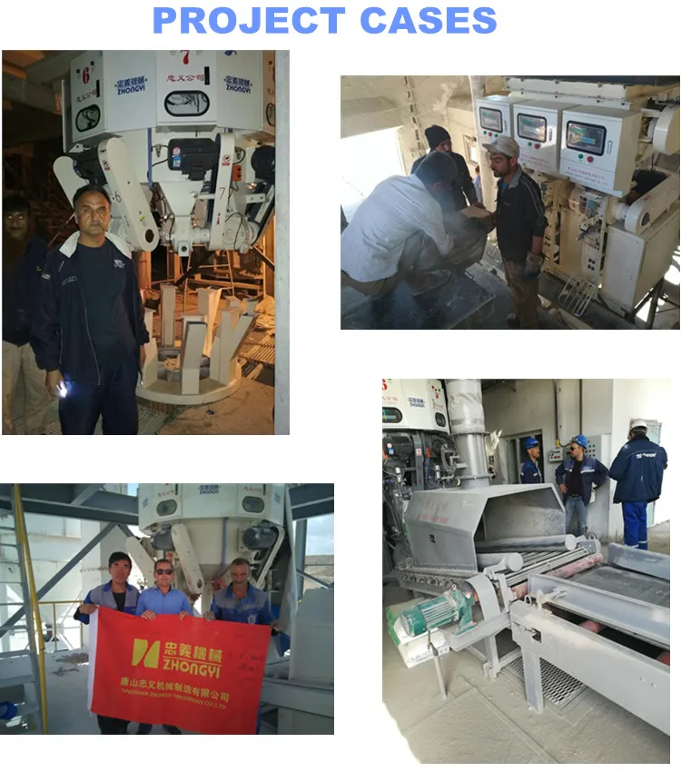 Roto Packer Cement 50kg Bag Packaging Machine - High Productivity