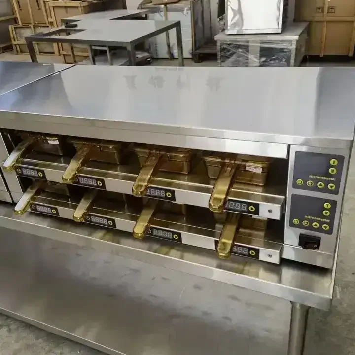 Hamburger Fried Chicken Hot Food Drawer Warm Table Fried Chicken Food ...