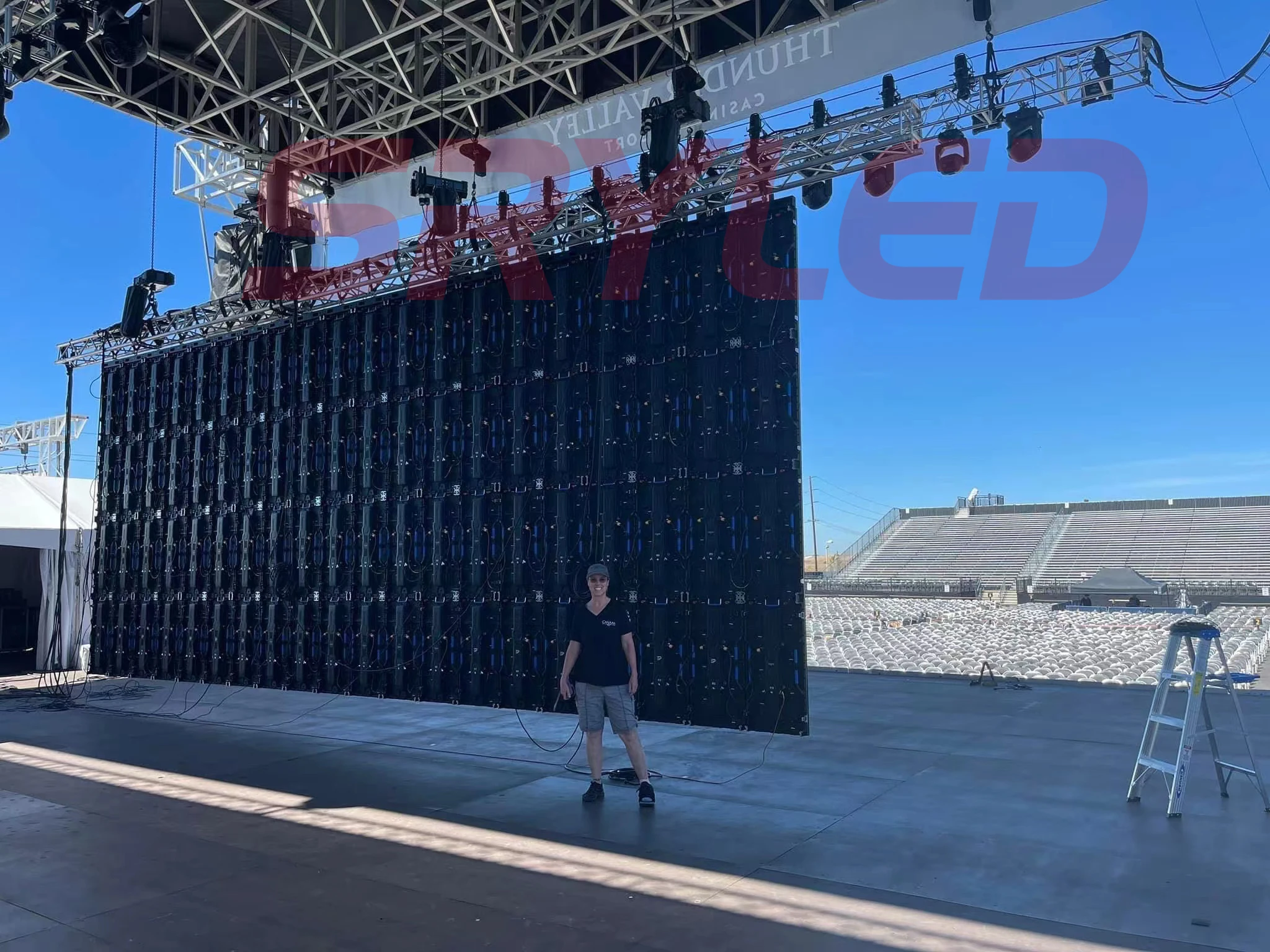 Turnkey LED Video Wall System - Bright, Full Color Display