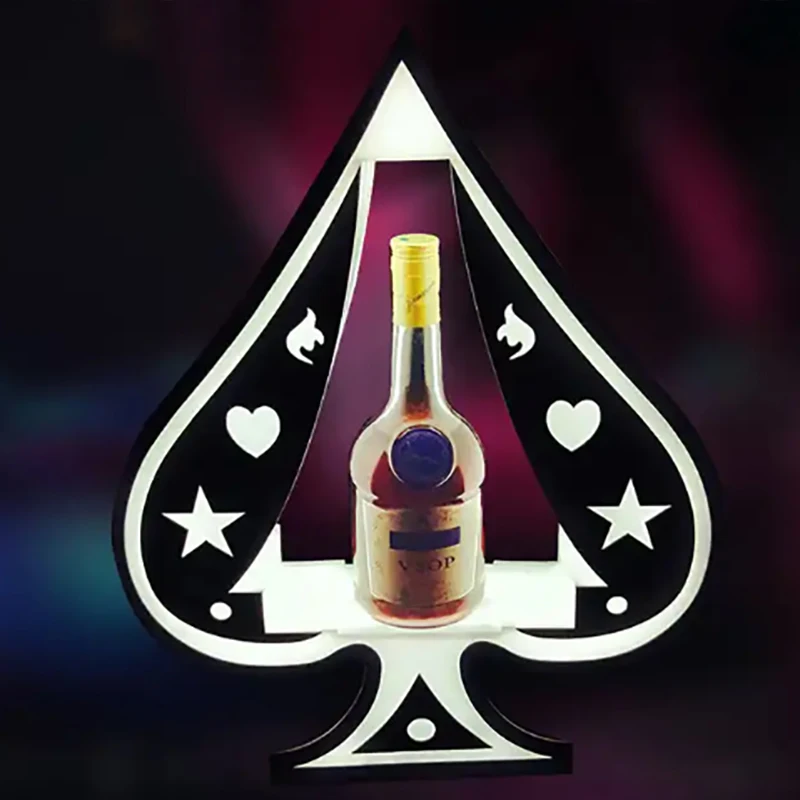 OEM Custom LED Bottle Presenter Sign Display VIP Service LED Billboard ...