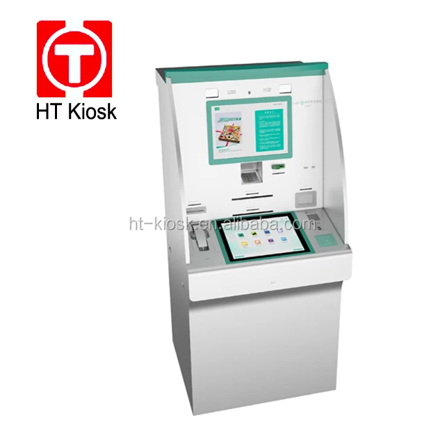 Atm/vtm/stm Machine Kiosk Payment Terminal Self Service Check Out Pay ...