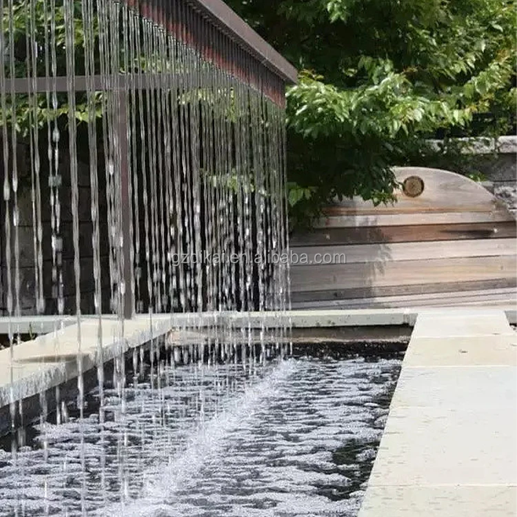 Customized Rain Curtain - Elegant Outdoor Water Feature