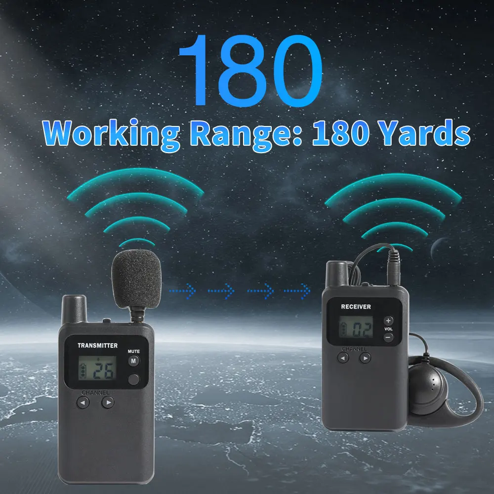 Wireless Audio Guide System 813R - Efficient Tour Solutions