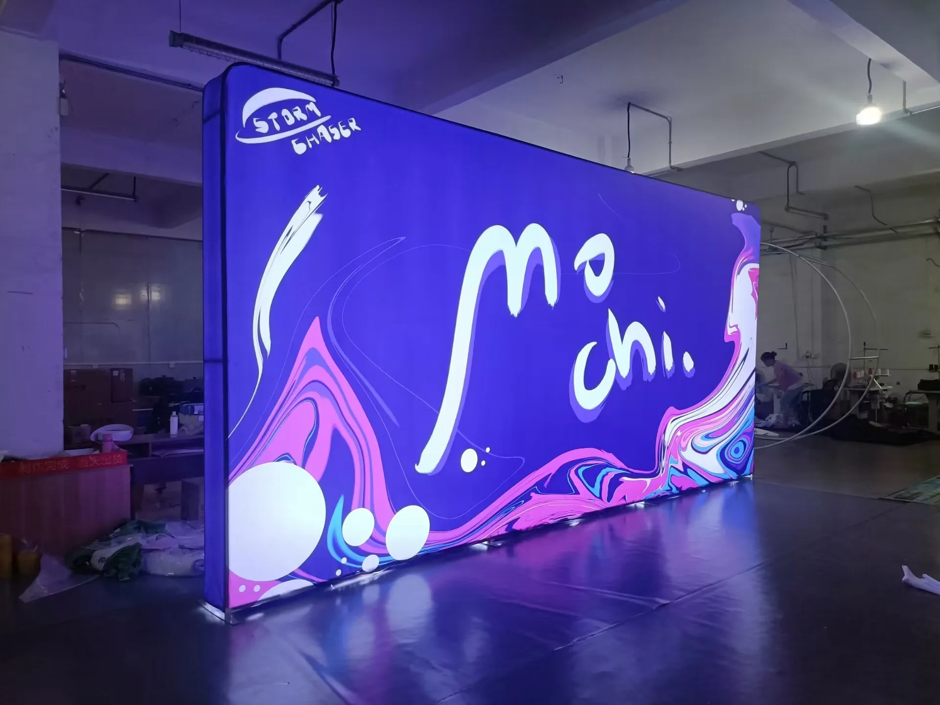 LED Backlit Portable Exhibition Booth - JARMOO Sign Light Box