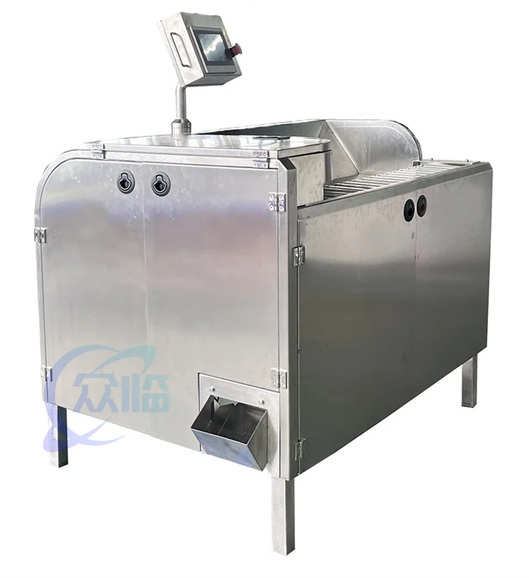 Automatic Butterfly Split Shrimp Peeling Machine Shrimp Processing ...