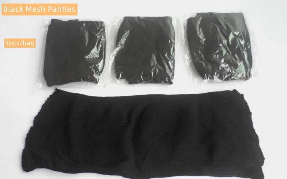 Xl Size Black Colour Nylon Women Men Disposable Mesh Underwear For Spa ...
