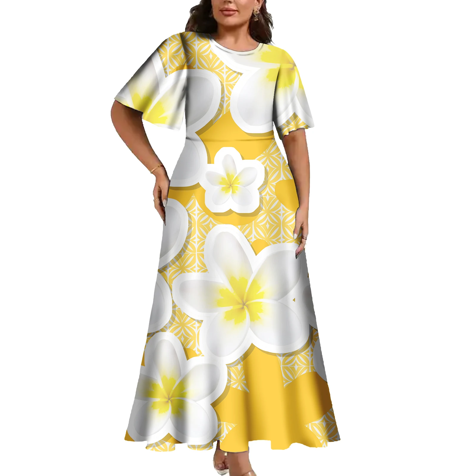 Custom Polynesian Tribal Plus Size Dress Stylish Dresses For Women ...