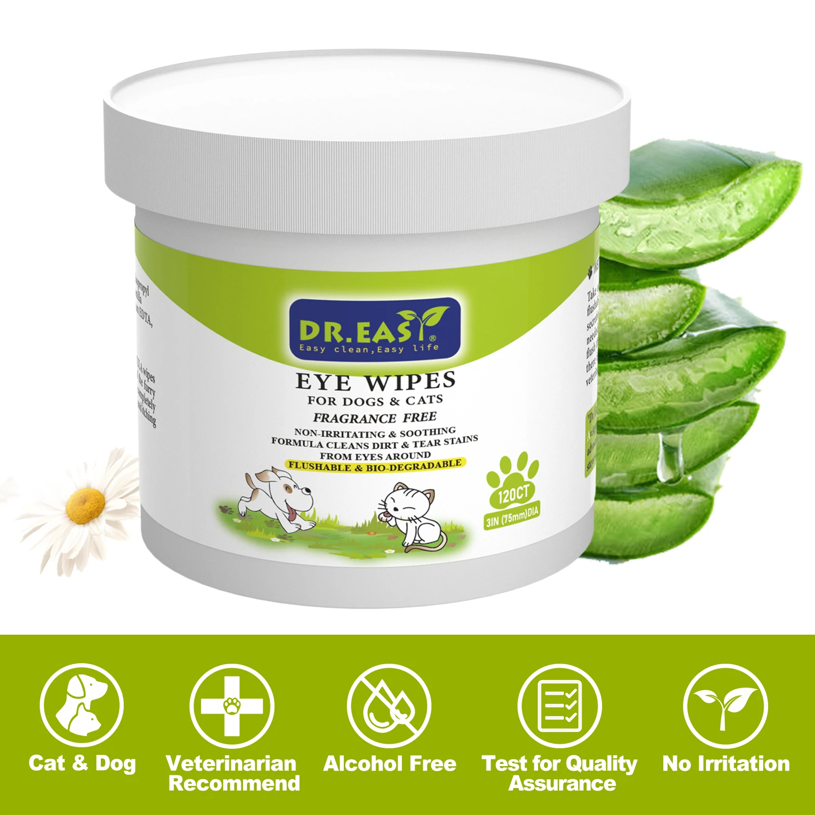 Best Antibacterial Dogs Cats Face Cleaning Wipes, China Best ...