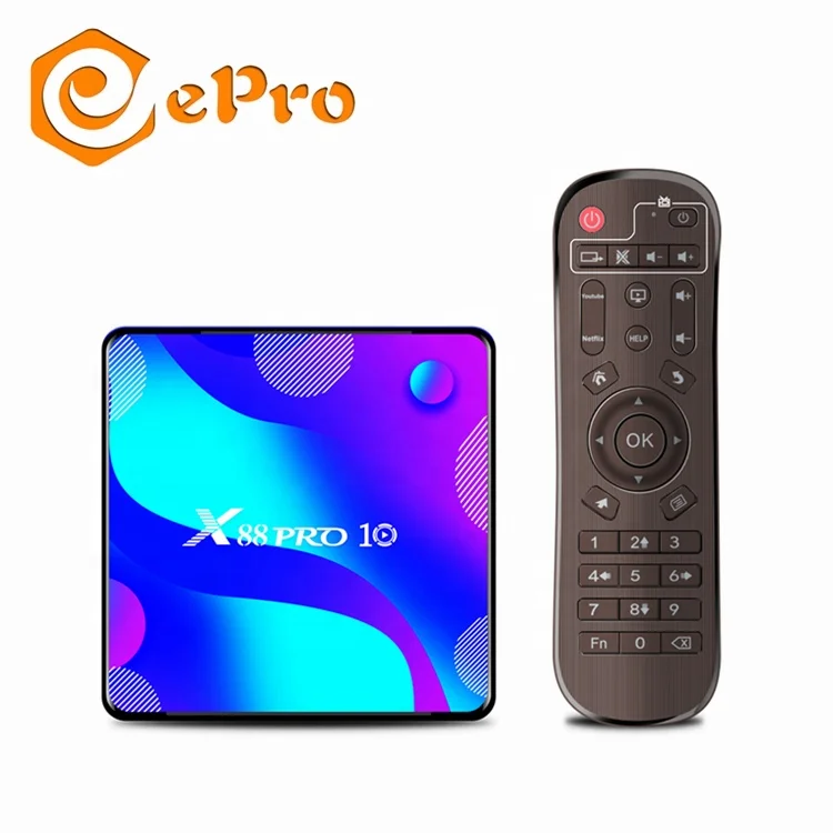 X88 Pro10 Rk3318 4g 32g Smart Tv Box Rochchip 3318 Epro Android 11 Tv ...