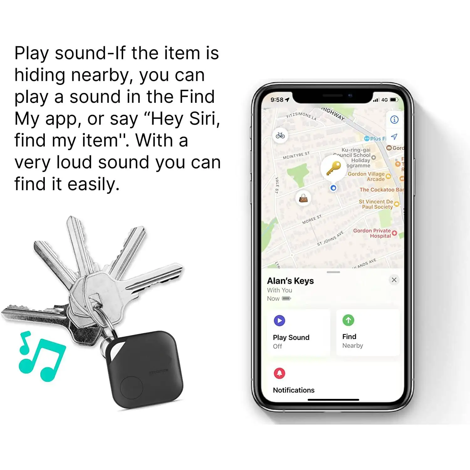 Mfi Airtag查找我的设备迷你个人全球定位系统air Tag智能跟踪器airtag定位器自行车汽车钱包包钥匙查找器 - Buy Gps行李追踪器airtag为android自行车安装 ...