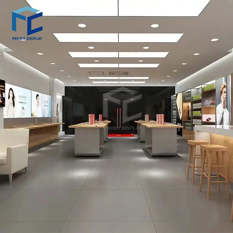 Cell Phone Shop Interior Design Shopping Mall Mobile Phone Shop Counter ...