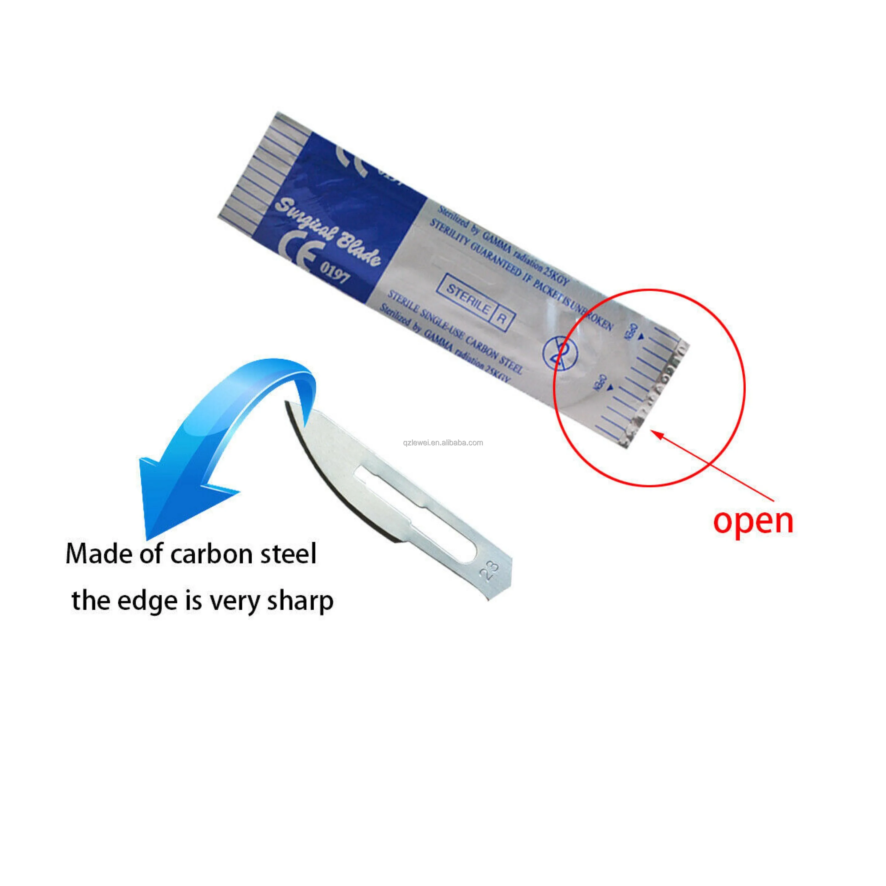 Hijama Cupping Therapy No.15 - Sterile Surgical Blades