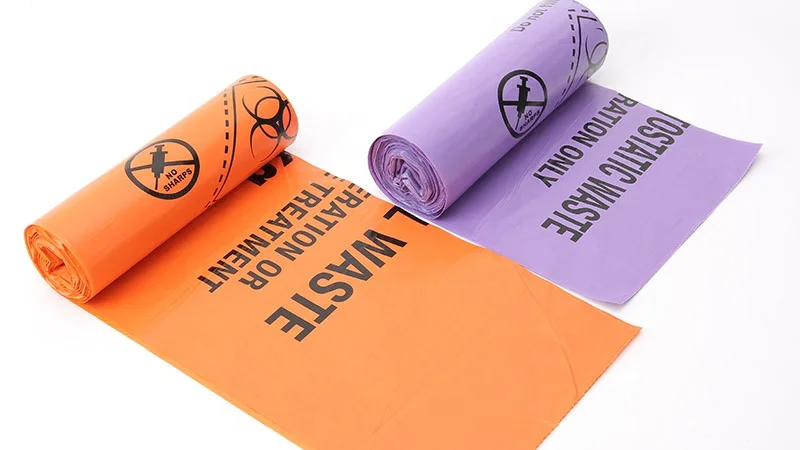 Autoclavable Puncture Resistant Biohazard Waste Bags Disposable Safety ...