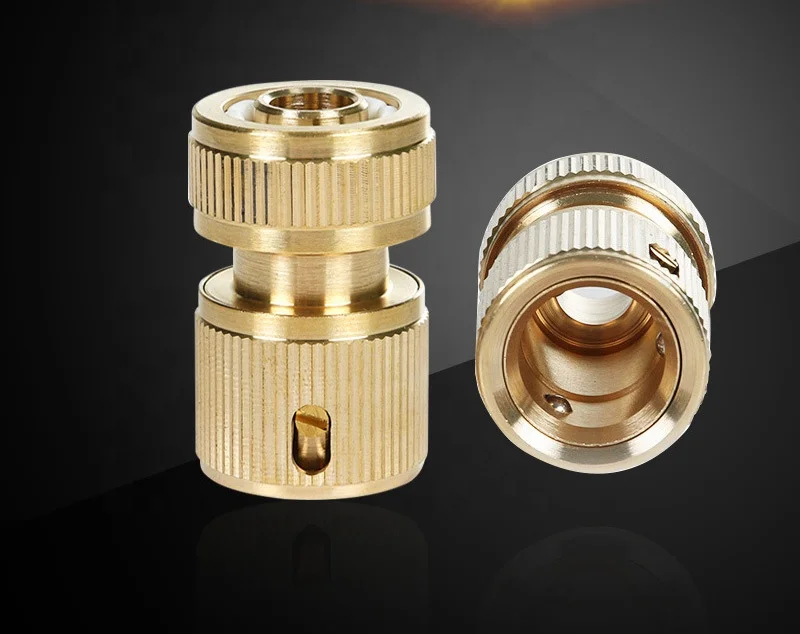 Water Connector Car Wash Water Gun Pure Copper Quick Connect Tap Water ...