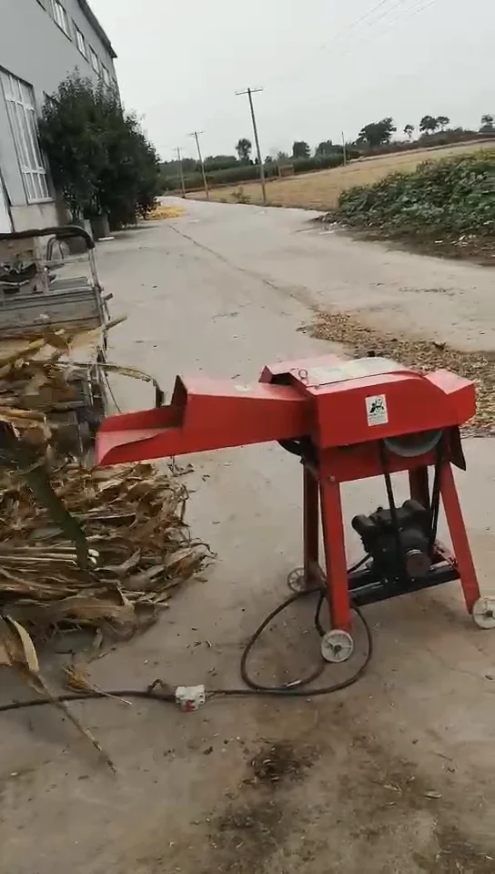 Chaff Cutter Grass Crusher Chopper Animals Feed Processing Machinery ...