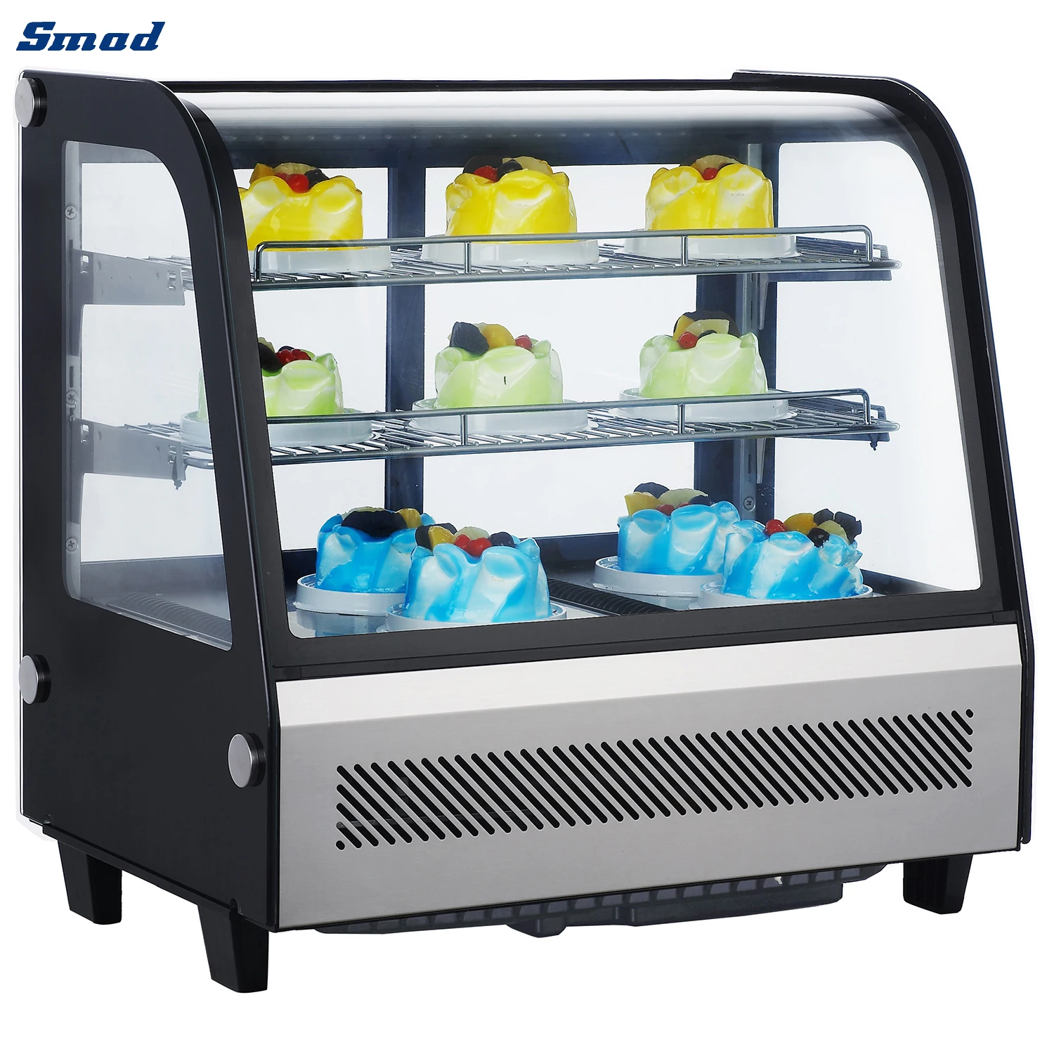 SMAD 100L Food Showcase with Light - Perfect for Cake Display