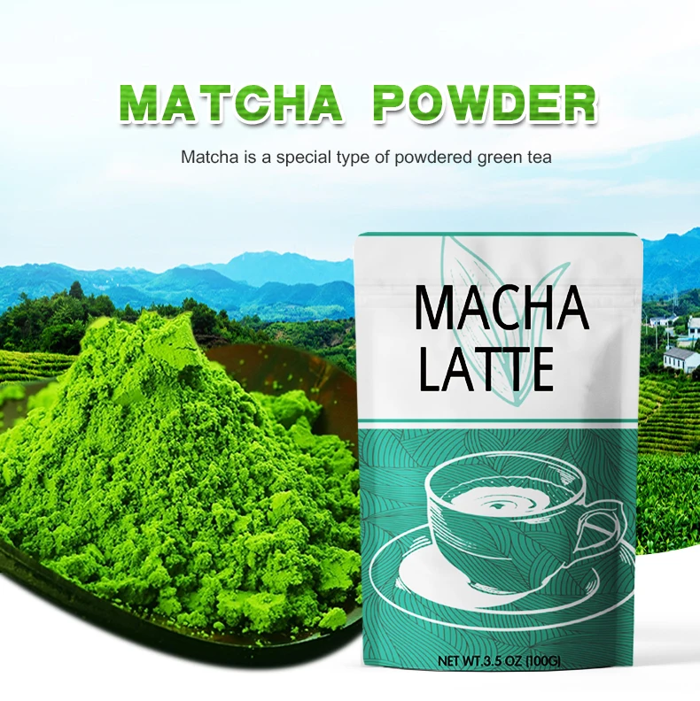 Macha Green Tea Powder Free Sample Instant Matcha Powder Weight Loss ...