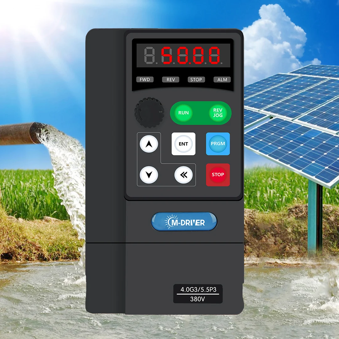 Single Phase Three Phase 220V Solar Water Pump Inverter 1hp 2hp 3hp 5hp ...