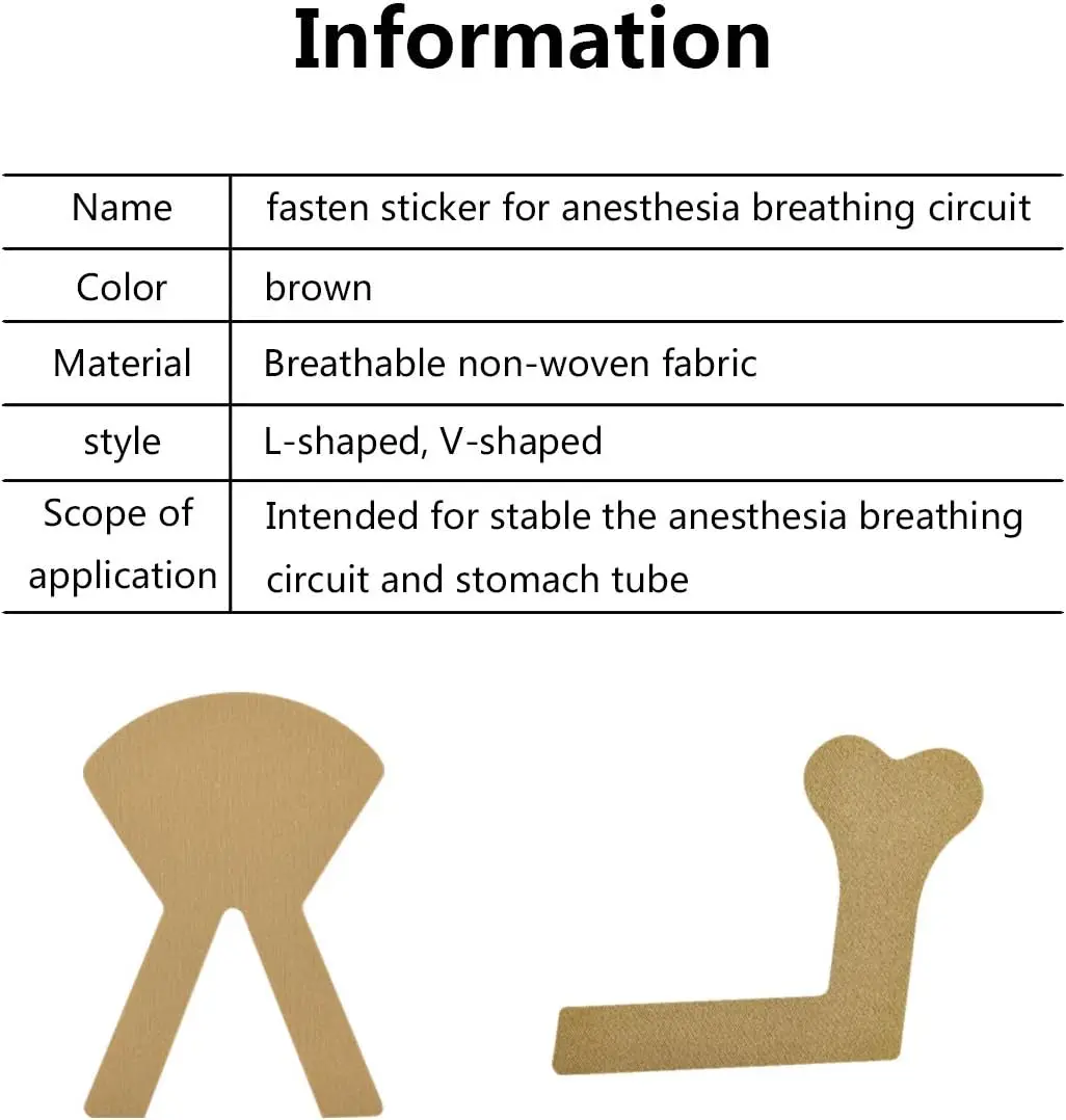 Secure Nasal Catheters with CE Certified Fixation Stickers