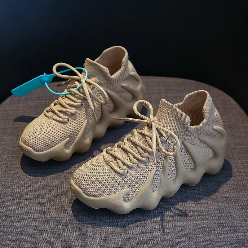 Women Yezi 450 Solid Color Cinder Resins Sulfur Size Man Unisex Sneaker ...