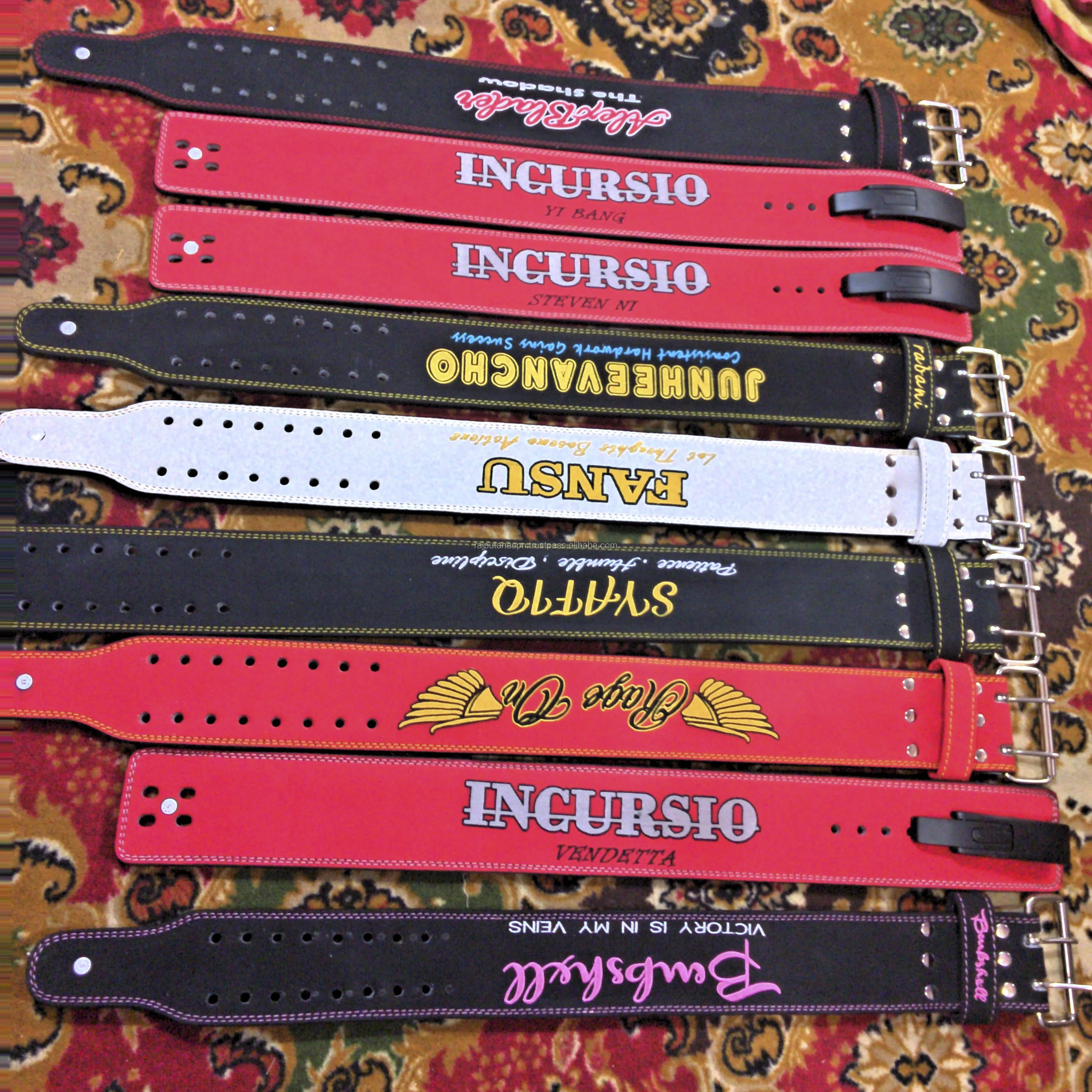 Body Builder Super Heavy Power Lifting Belts - Custom Made