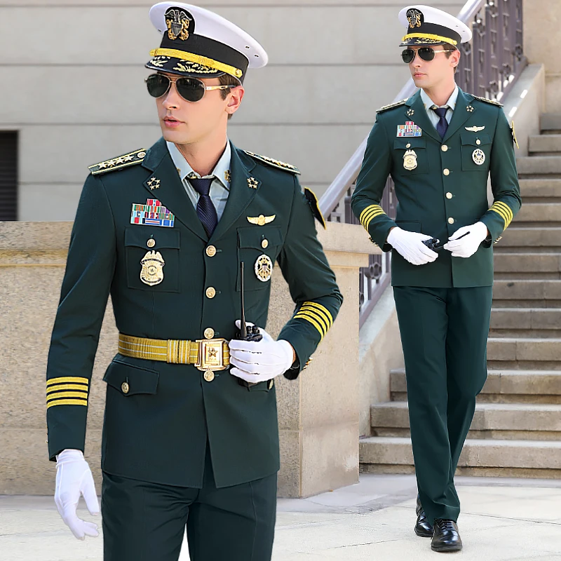 Luxury New Security Guard Uniforms Men Property Ceremony Uniform Work ...