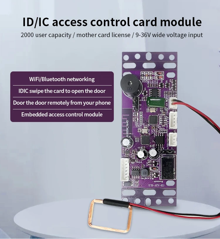 Support Ic/id Dual-band Swiping Wifi Bluetooth Access Control Machine Module - Buy Freeware ...