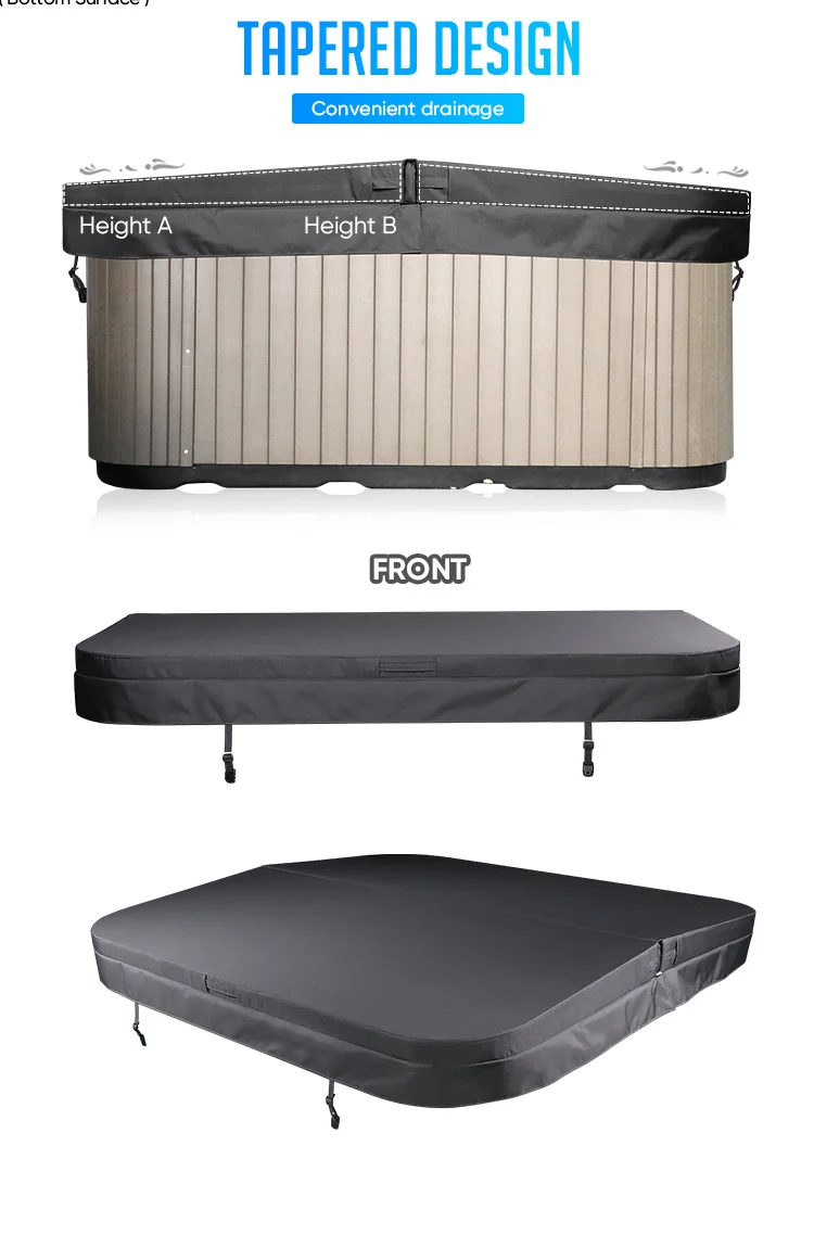 Modern Waterproof EPS Spa Insulation Cover for Outdoor Tubs