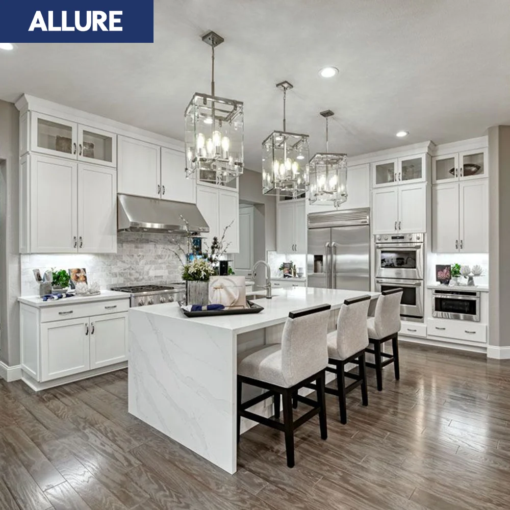 Allure Waterproof Rta Interior Design Custom Solid Wood Luxury Modern ...