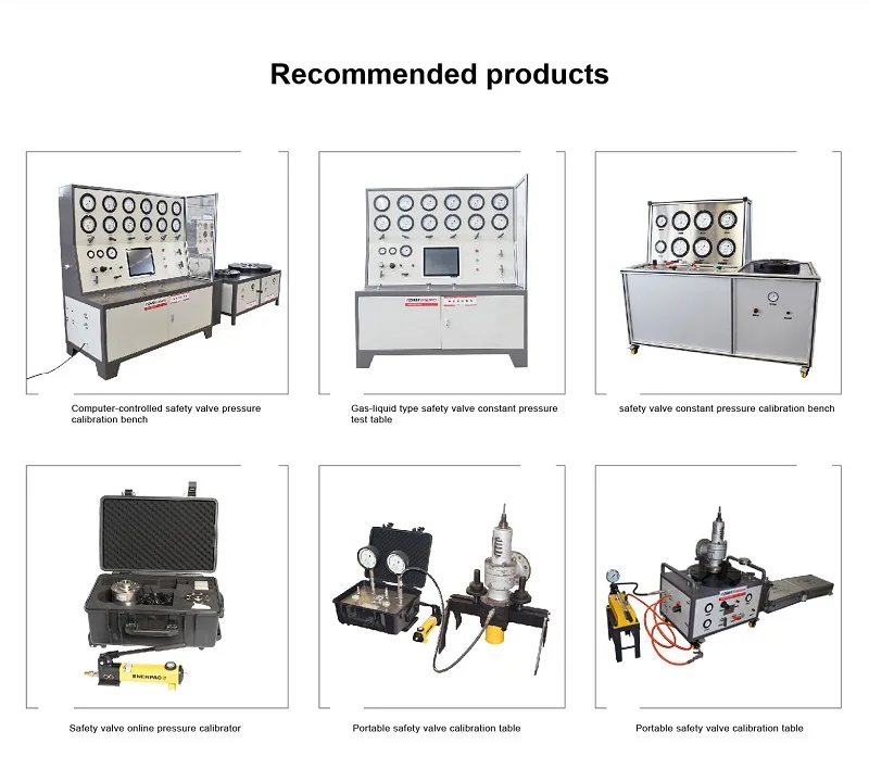 Safety Valve Test Bench - Custom Make Pressure Testing Machine
