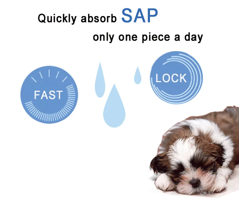 Wholesale Soft Male Female Disposable Dog Diapers Pet Diapers for Dog