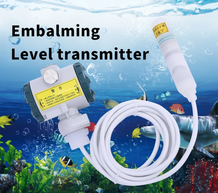 Submersible Level Sensor Ceramic Chip Measurement Strong Acid Anti ...