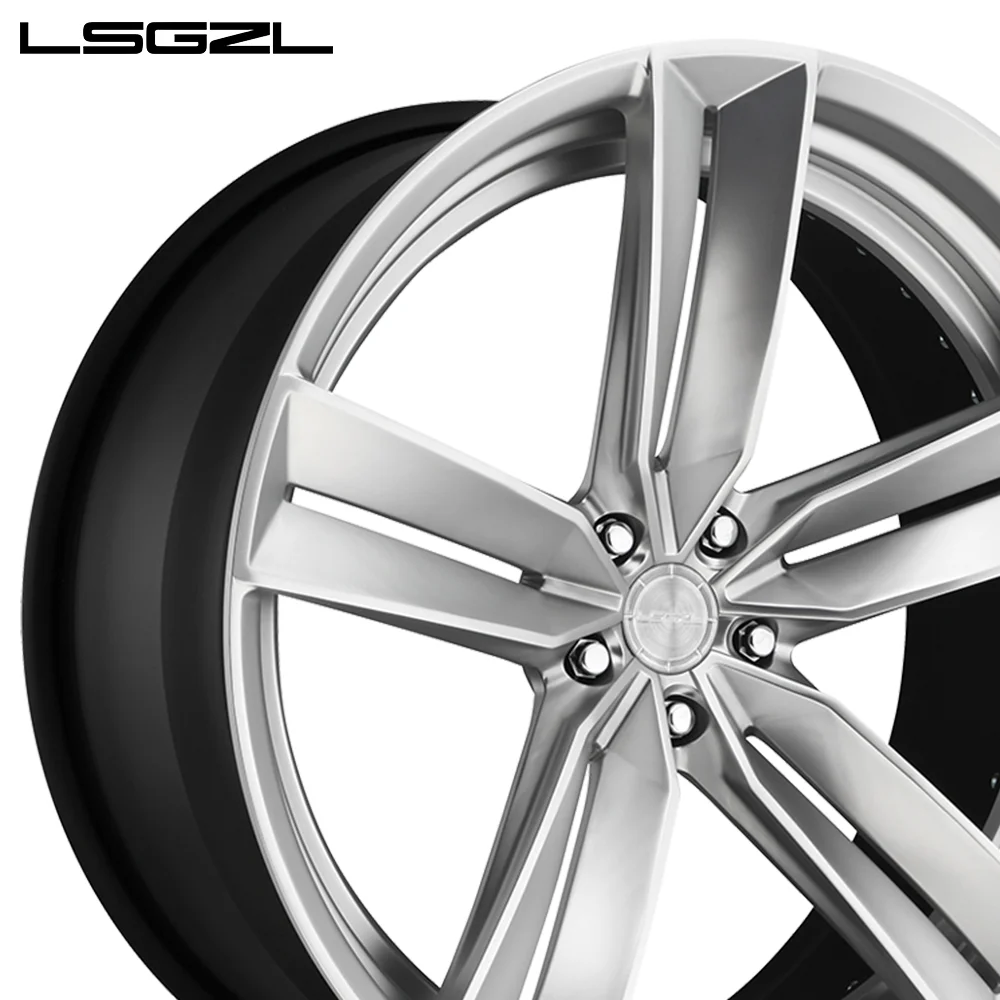 Lsgzl Customize Passenger Car Wheels 5x120 5x112 5*114.3 Rims 17--- 26 ...