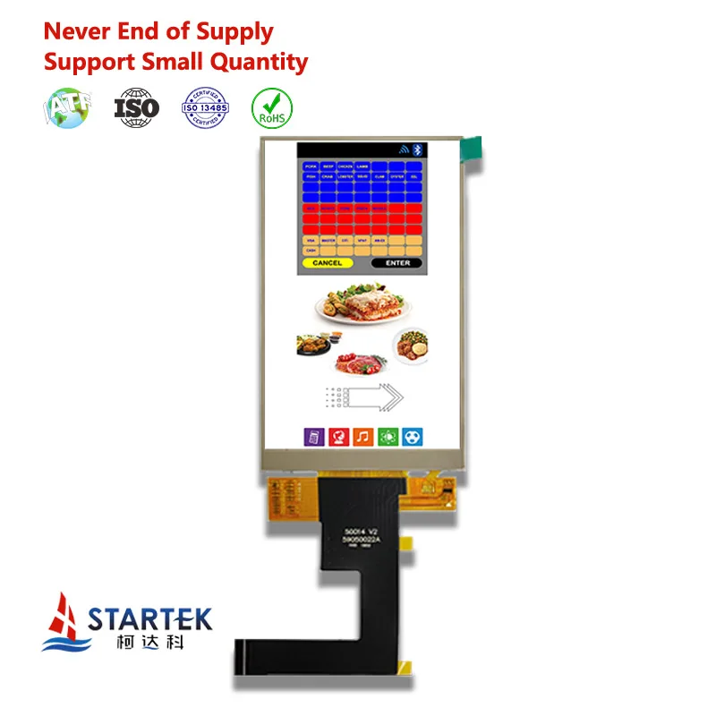 TFT 30 pin 5 inch MIPI interface 720*1280 5 inch lcd with touch screen ...