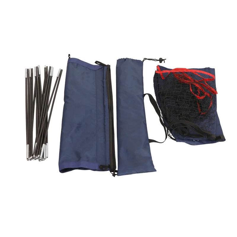 Cheap Pop Up Badminton Net with Fiberglass Pole Stand - Portable ...