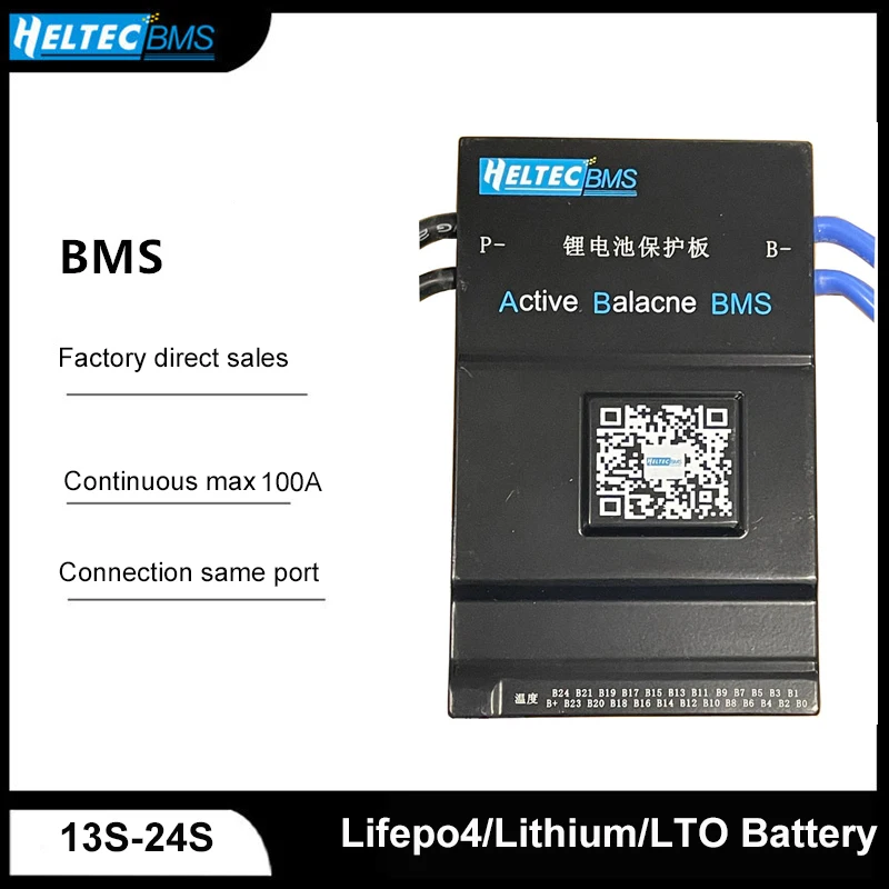 13s~24s Smart Bms Active Bms 16s 100a 0.6a Active Balancer Bms Battery ...