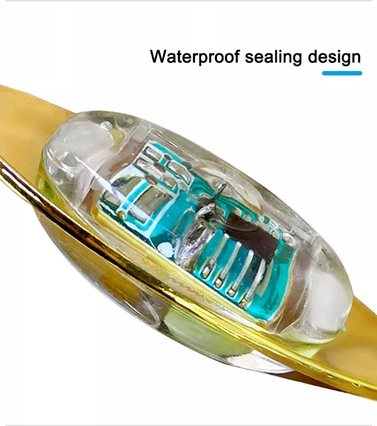 High Quality LED Big Fish Eye 5 Color Mini Underwater Light