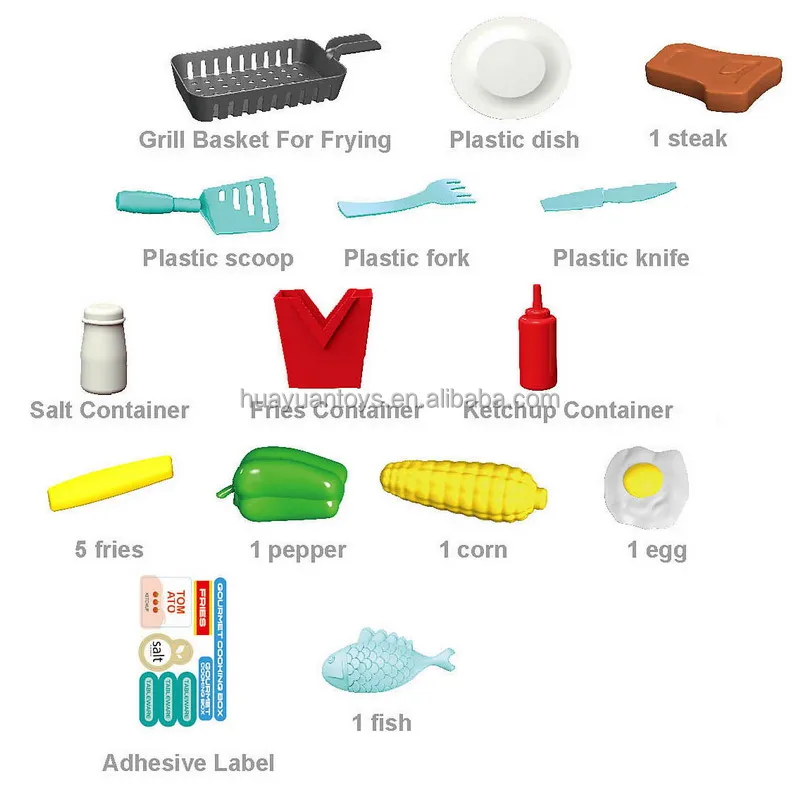 Mini Kitchen Stove Toy - Pretend Play Cooking Fun