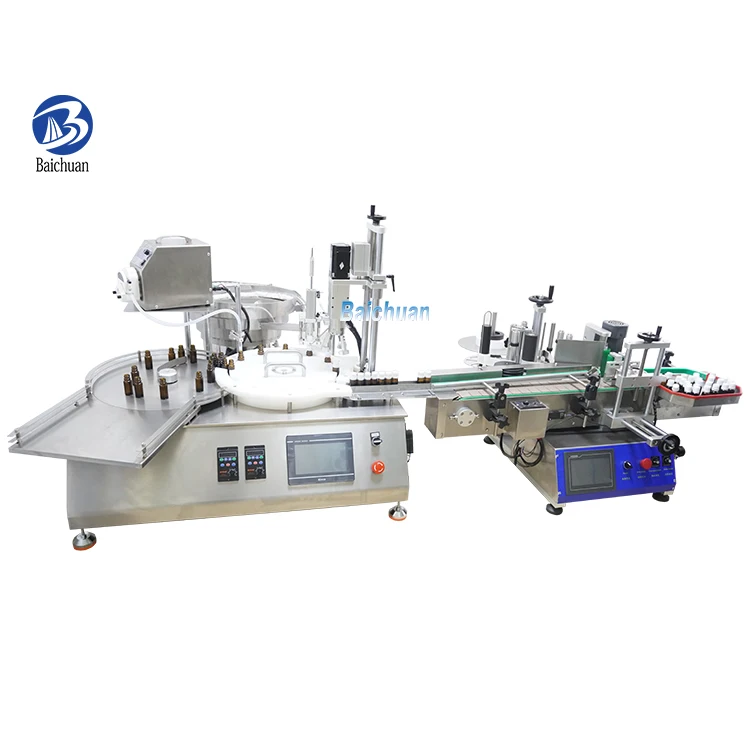 Filling Machine Rotary Automatic Small Bottle Liquid Spray Eye Drop ...