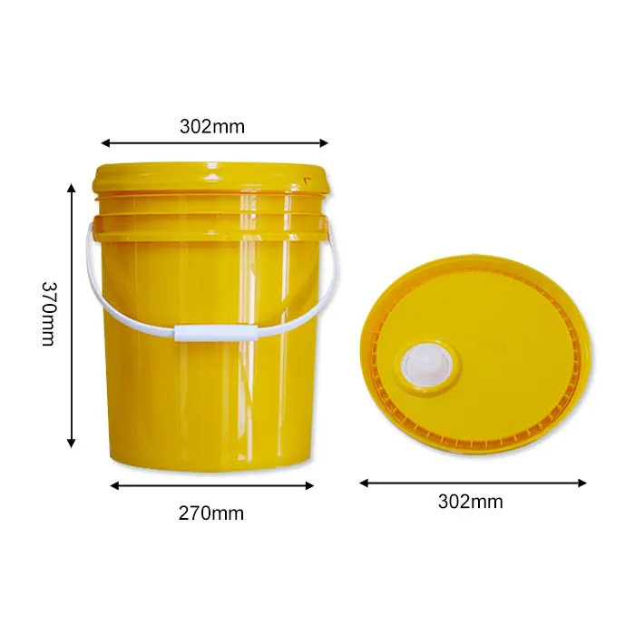 20 Litre Plastic Oil Bucket Plastic Bucket Paint Bucket - Buy Paint ...